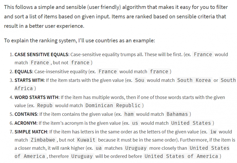 Intelligente Such-Sortierung mit Vue.JS – PHP lernen